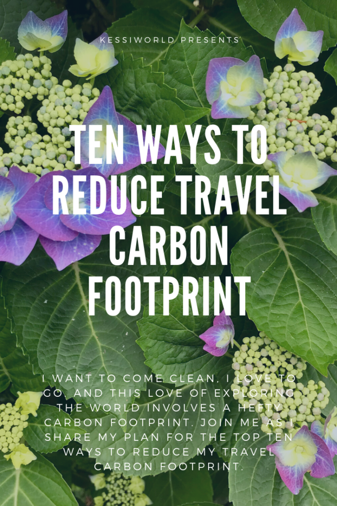 Ten ways to reduce travel carbon footprint - Kessi World
