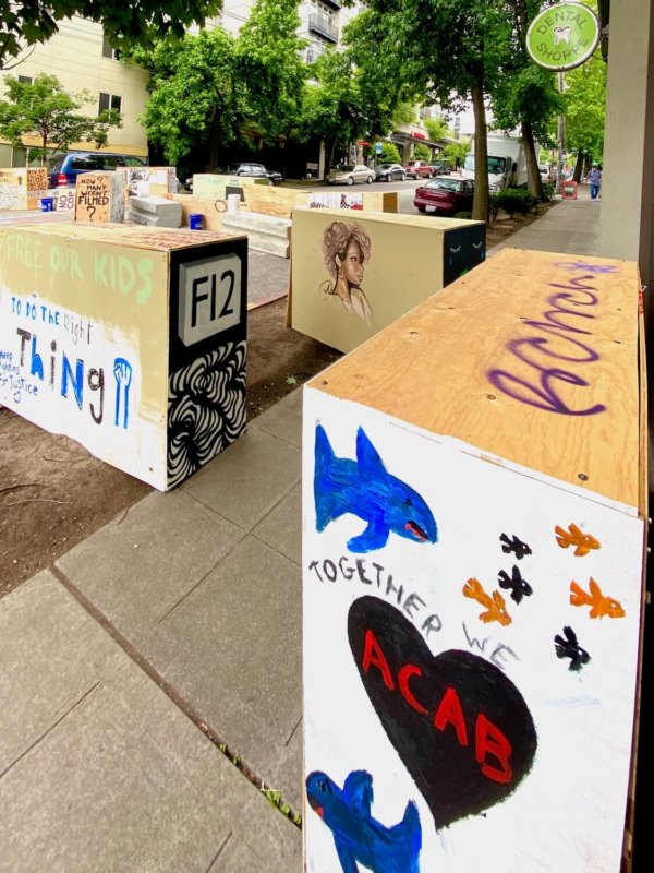 The Art of Seattle CHOP (Capitol Hill Occupied Protest) - a photo ...
