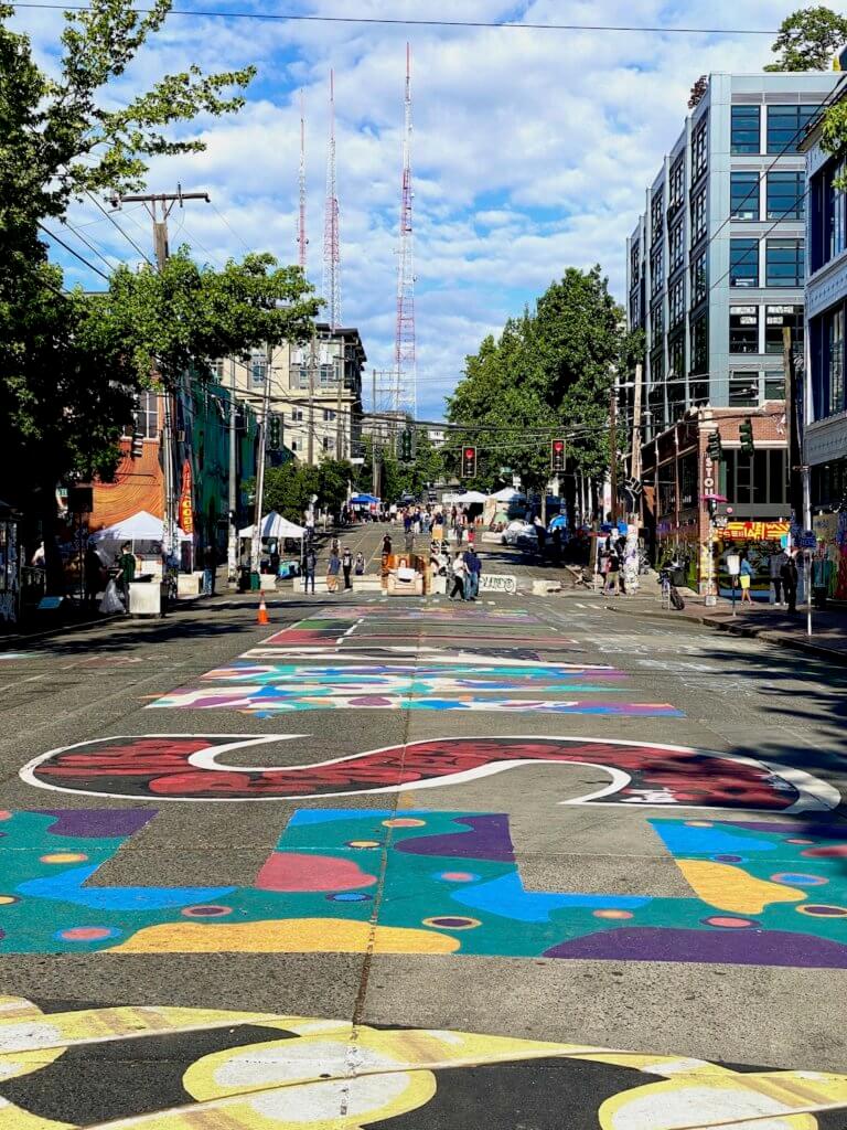 The Art of Seattle CHOP (Capitol Hill Occupied Protest) - a photo ...