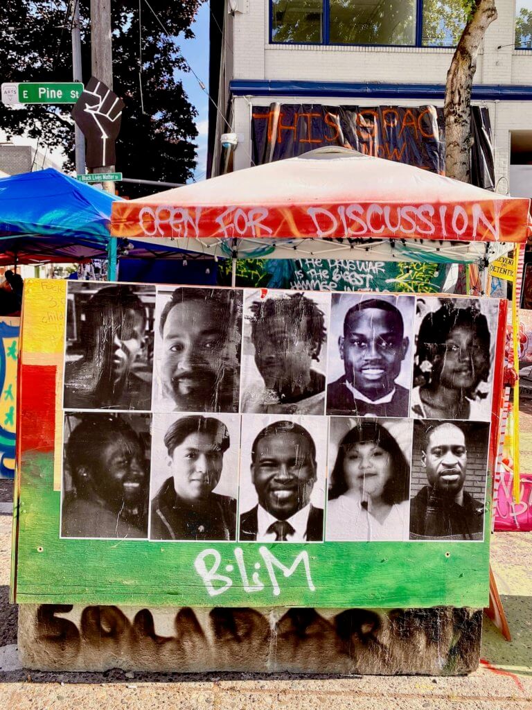 The Art of Seattle CHOP (Capitol Hill Occupied Protest) - a photo ...